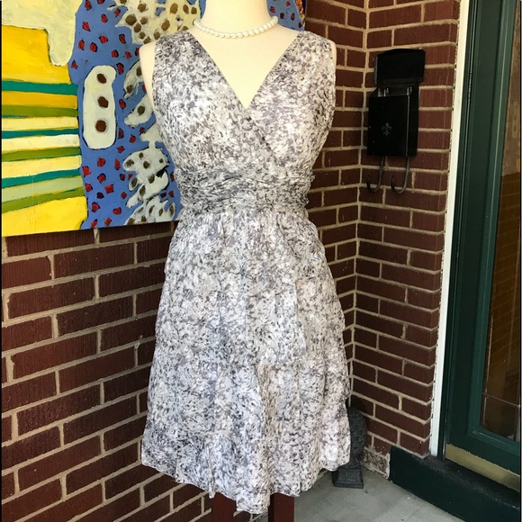 Talbots | Dresses | Talbots Ruched And Layered Petite Dress | Poshmark